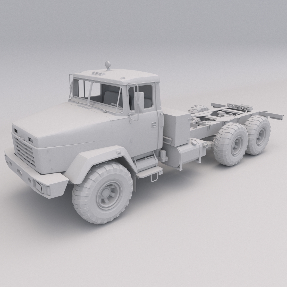 Free 3D file Kraz Truck PRINTABLE Vehicle 3D Digital STL File・3D printing design to download・Cults